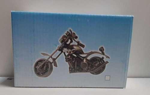 Декоративный сувенир Мотоцикл металлический, малый