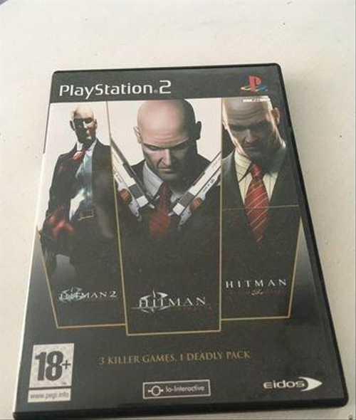Hitman: the Triple Hit Pack, диски для PS2