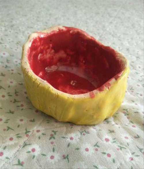 Глиняные изделия детскими руками