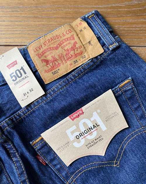 Новые джинсы Levi's 501 Original Fit Men's Jeans