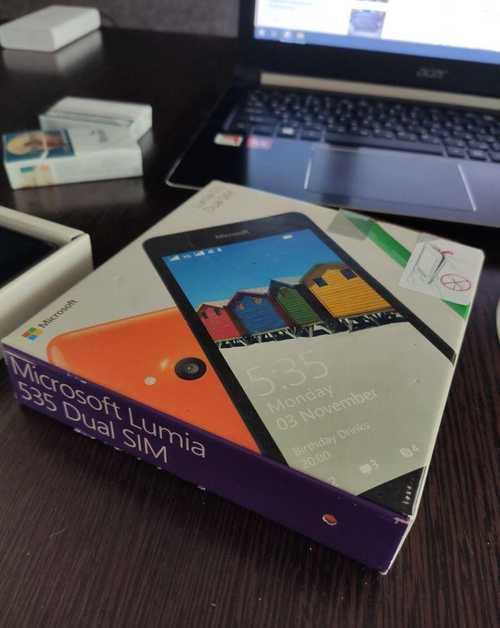 Microsoft lumia 535 Dual sim на запчасти