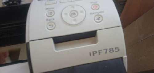 Принтер плоттер canon imageprograf IPF785