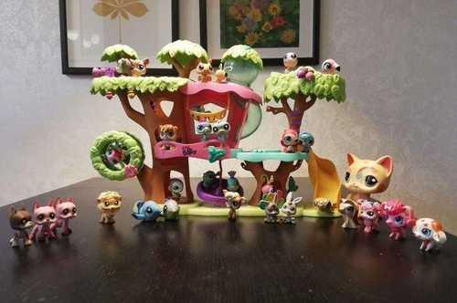 Littlest Pet Shop набор с деревом