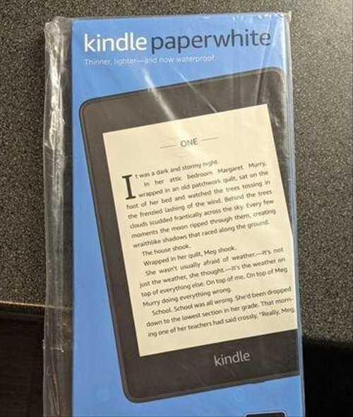 Новая kindle paperwhite 8гб с подсветкой