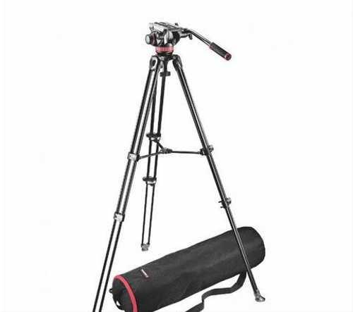 Штатив Manfrotto MVK502AM, видеоголова MVH502A