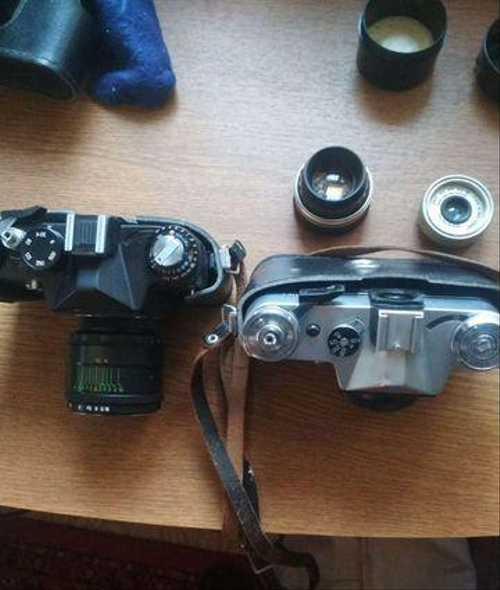 Фотоаппарат зенит Е олимпийский.и ет