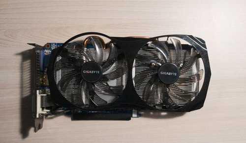 Видеокарта gigabyte GTX 650 Ti (GV-N65TOC-2GI)
