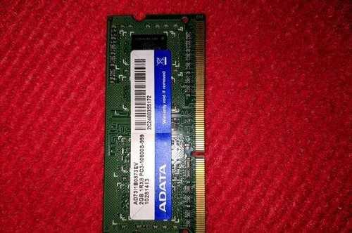 Оперативная память для Ноутбука DDR3 2GB