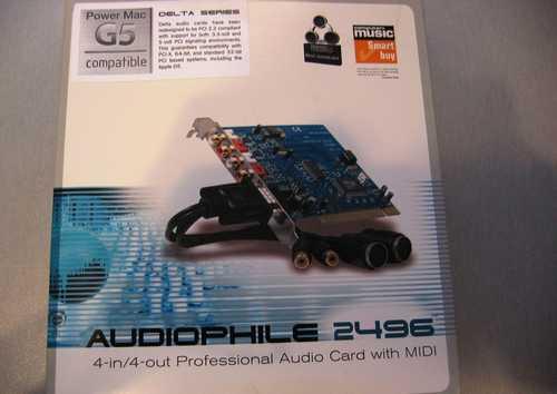 Звуковая карта M-audio Delta Audiophile 2496
