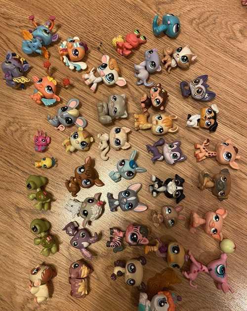 Littlest Pet Shop 39 шт+ машина для них