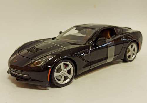 Chevrolet Corvette C7 2014 Black 1:18