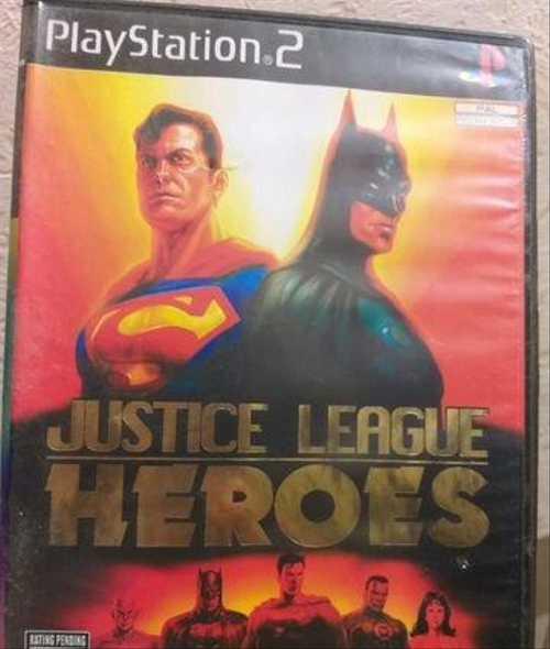 Justice League heroes Диск для ps2