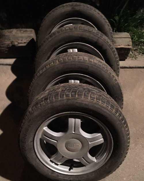 Колеса в сборе Статус R14 185/60 4x98 (ваз)
