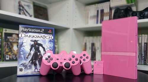 Sony PS2 Slim Pink
