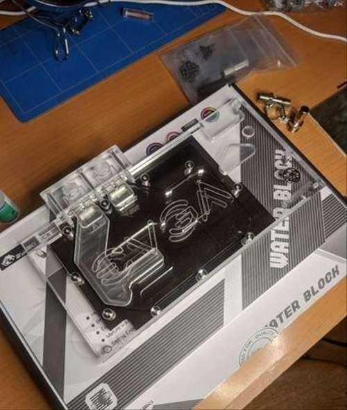 Водоблок evga 1070/1070 ti/1080