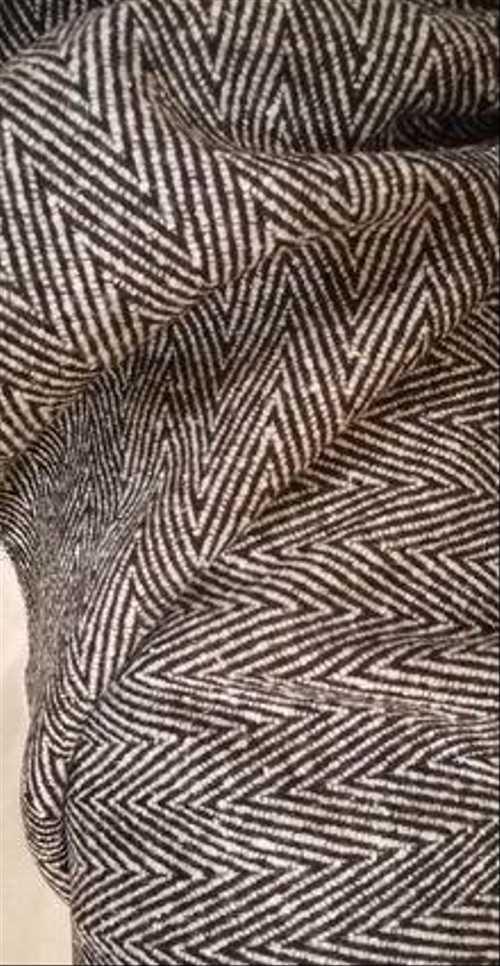 Ткань пальтовая твидовая шерсть