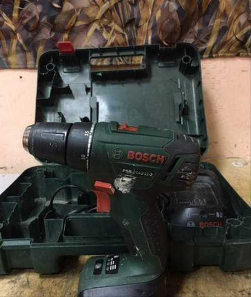 Шуруповерт аккумуляторный Bosch PSR 1440 LI-2