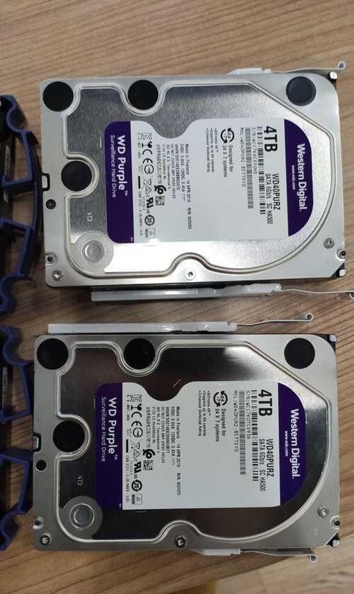 Жесткий диск WD Purple 4 Tb