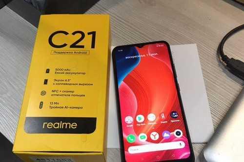 Телефон realme c21 3/32gb