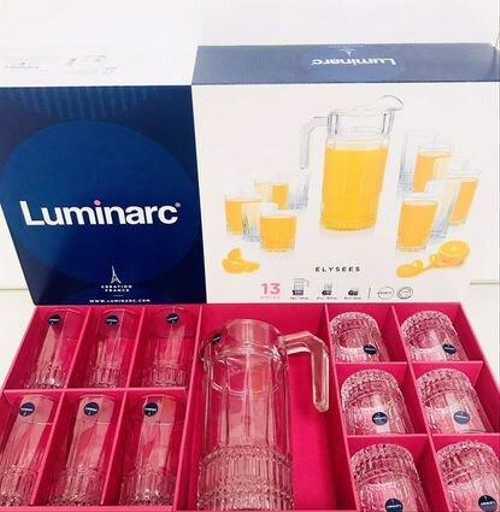 Набор питьевой Luminarc кувшин + 12 стаканов