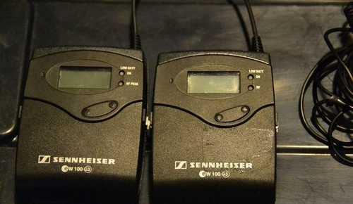 Sennheiser ew 100 g3-B радиосистема/петличка