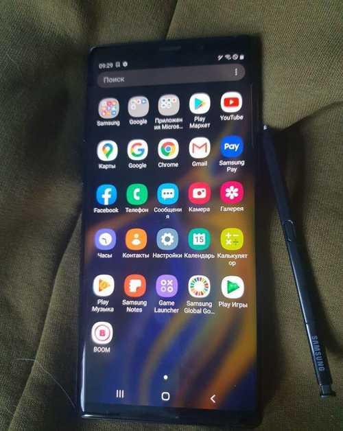 Samsung Galaxy Note 9 128GB Opигинaл black