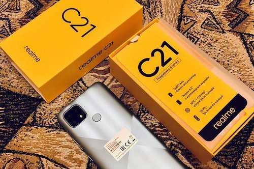 Realme C21 4/64Gb NFC (новый, чек, гарантия)