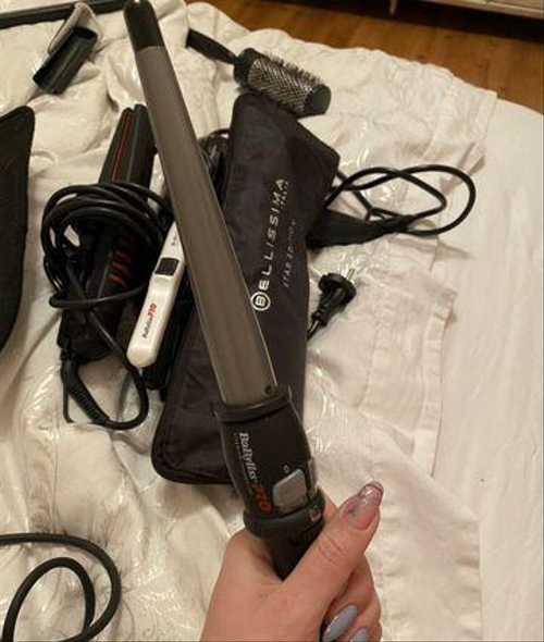 Профессиональная конусная плойка BaByliss Pro BAB2