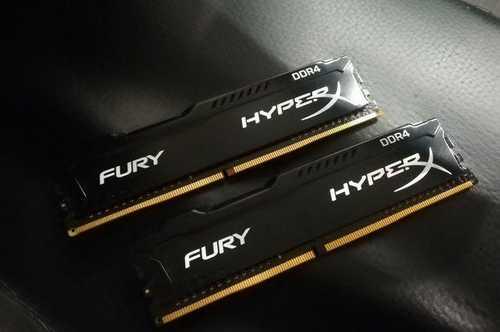DDR4 Kingston HyperX 8GB(2x4) 2666MHz cl15