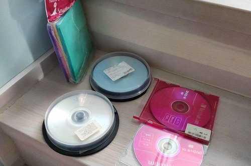 Болванка чистые диски и конверты