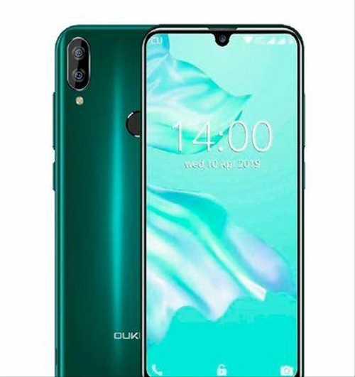 Oukitel C16 2/16Gb зеленый на бульваре)