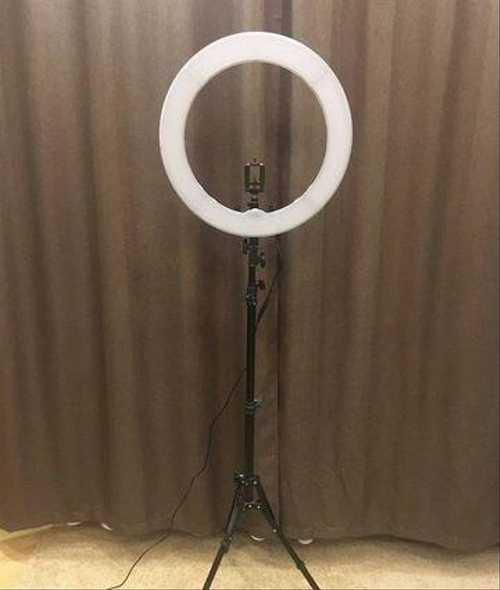 Кольцевая лампа со штативом 36 см аренда, прокат
