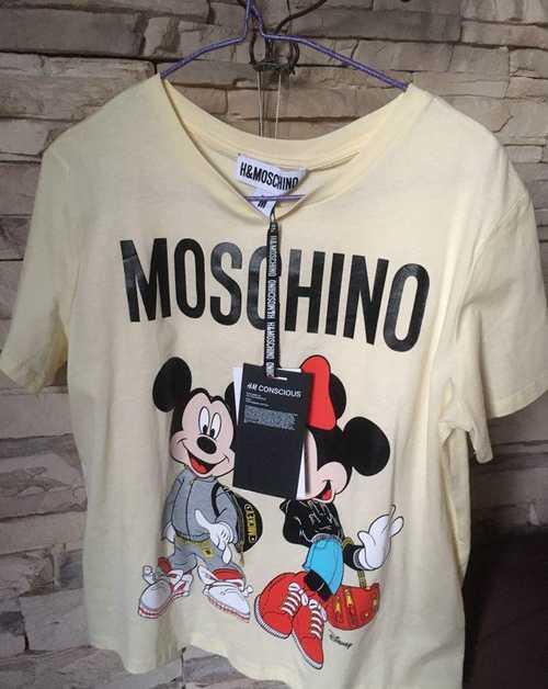 Футболка H&M Moschino Disney