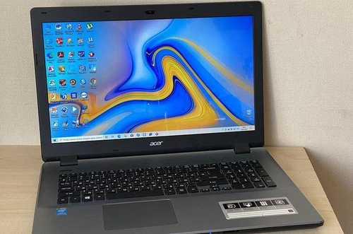 Acer E5 771 Огромный экран + мощное железо