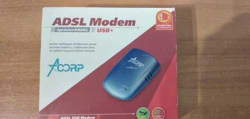 Модем USB adsl Acorp