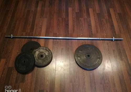 Штанга, блины