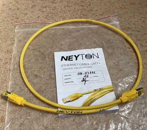 Кабель (патч-корд) Neyton Ethernet Cable CAT7+
