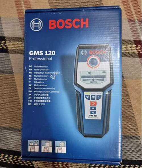 Металлоискатель бытовой Bosch GMS 120