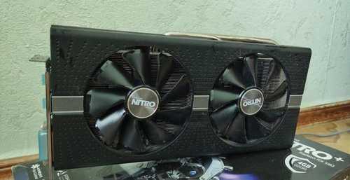 Видеокарта Sapphire nitro+ rx580 4gb