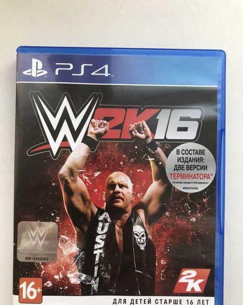 Игра WWE 2k16 ps4
