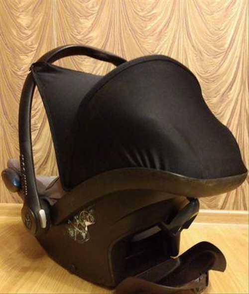 Автолюлька maxi cosi cabriofix (0+) с адаптерами д
