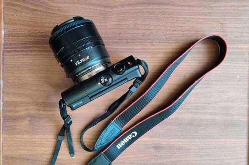 Canon m100 + yongnuo 50mm 1.8