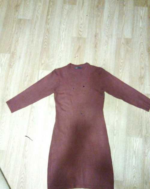 Платье "oodji" ultra бордово-клюквенного цвета:)