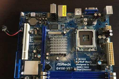 Матплата Asrock G41M-VS3 DDR3 LGA 775