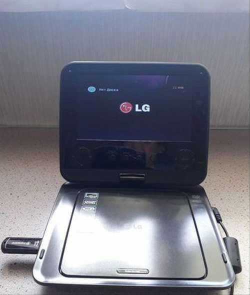 Портативный dvd/cd плеер lg dp472b