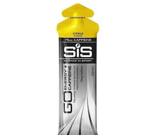 Изотонический углеводный гель SiS Go Energy + Caff