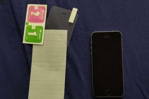 Зашитное стекло iPhone 5, 5s, 5se