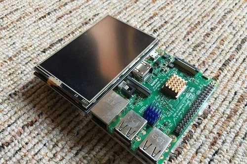 Raspberry Pi 3 + дисплей