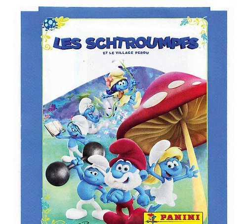 Наклейки Panini Smurfs Смурфики