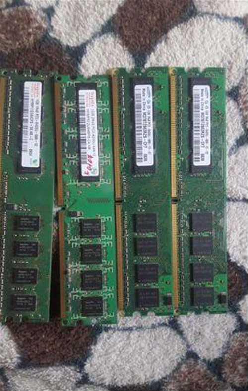 Оперативная память DDR2,DDR1